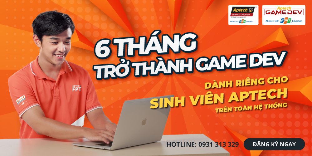 Nhận bằng lập trình game trong 6 tháng? | FPT Aptech