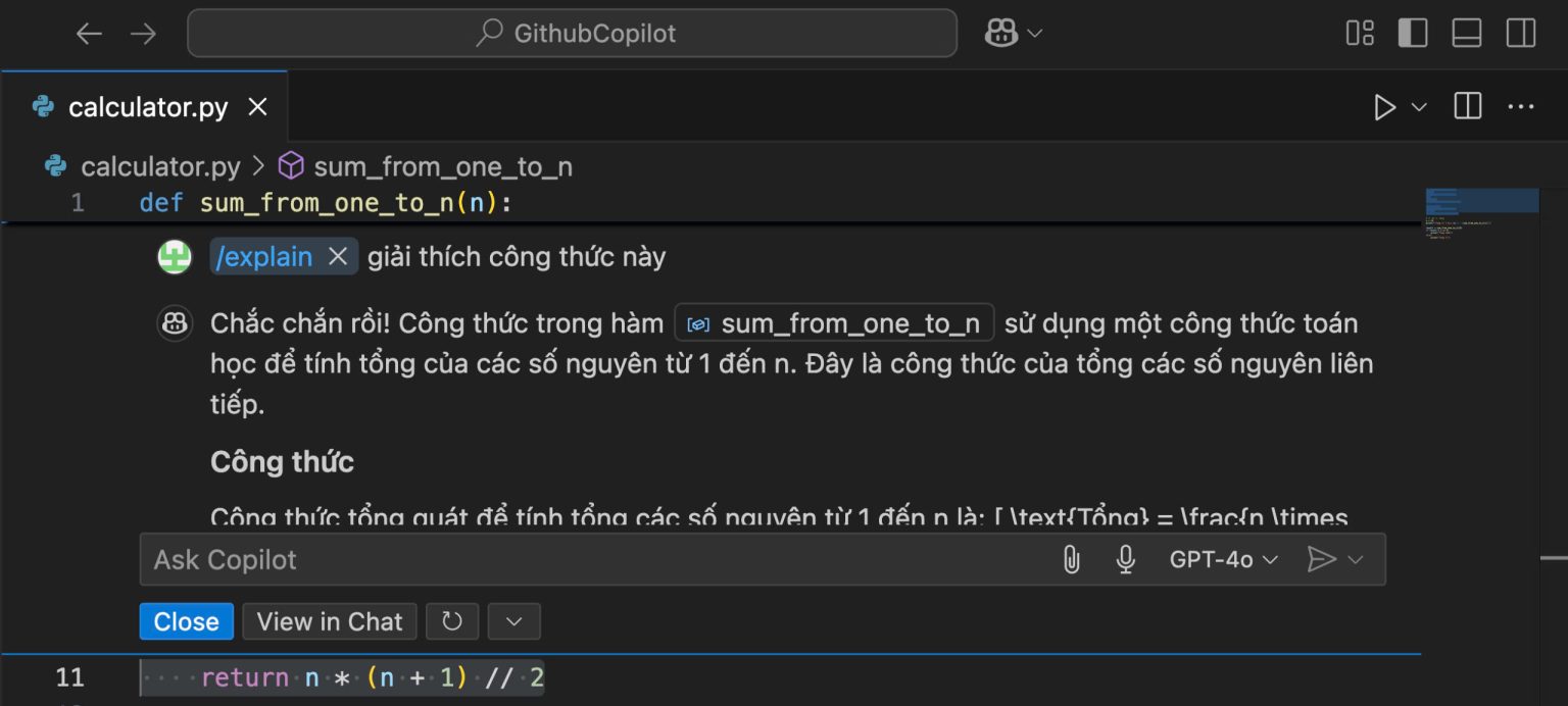 GitHub Copilot – Trợ lý AI viết code thông minh dành cho lập trình viên