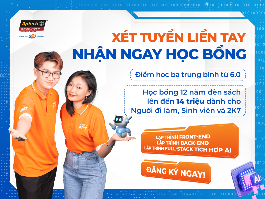 FPT Aptech Vietnam - Hệ thống đào tạo lập trình viên quốc tế
