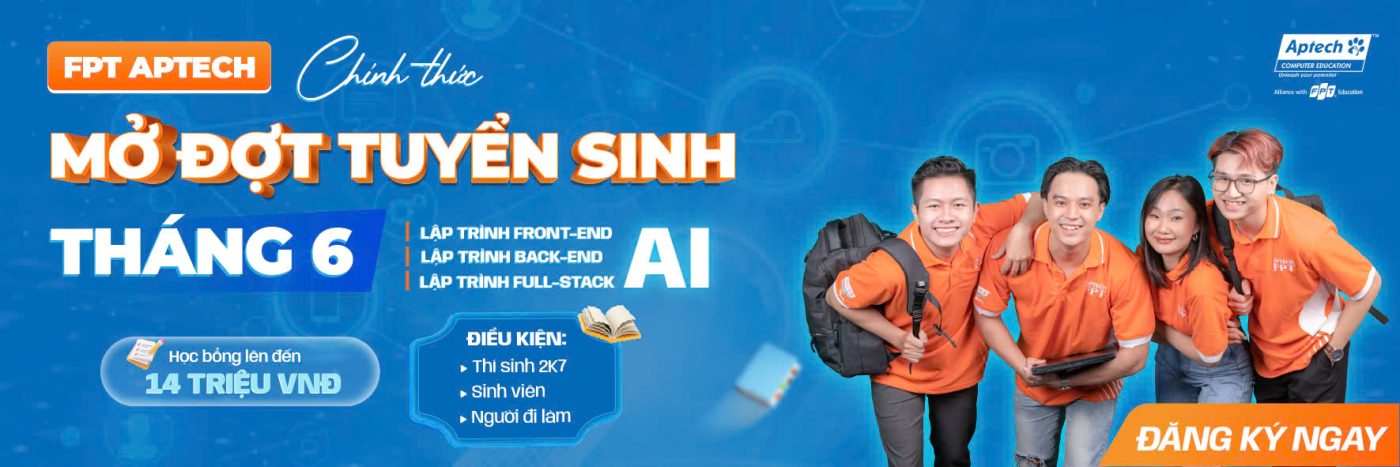 FPT Aptech Vietnam - Hệ thống đào tạo lập trình viên quốc tế